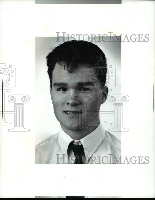 Press Photo John Farrall, St Ignatius Hockey - cvb39827 - Historic Images