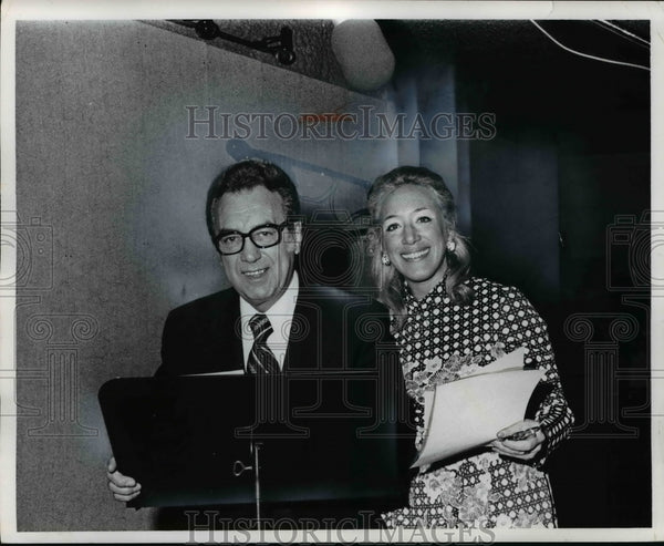 1972 Mayor Raplh J. Perk and Mrs. Robert F. Frankel Do Voice Over ...