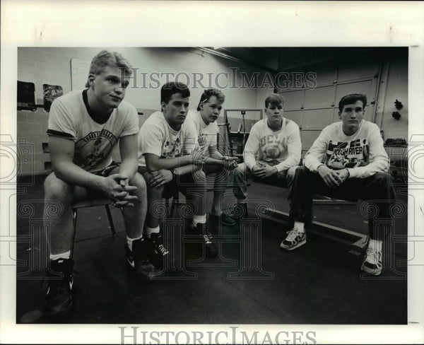 1990,L-R: Bob Hunt, Matt Bryant, Mark Mealey, Matt Tucek, Kyle Torres ...