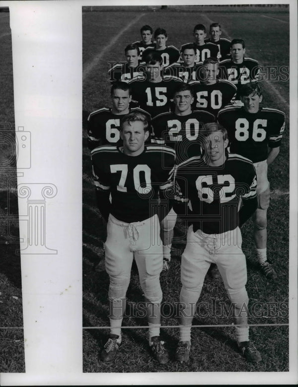 1970 Newbury-Football Dream Team players - Historic Images