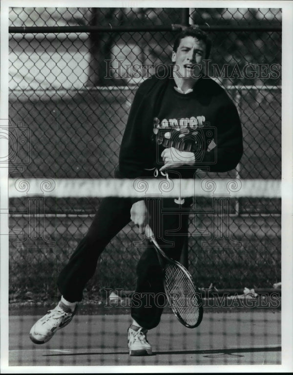 1991 Press Photo Eastlake North High, Tennis, Jeremy Quinn - cvb41996 ...