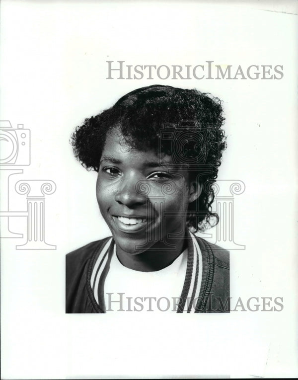 1987 Press Photo Cleo Andersen of John Adams High - cvb42108 - Historic ...