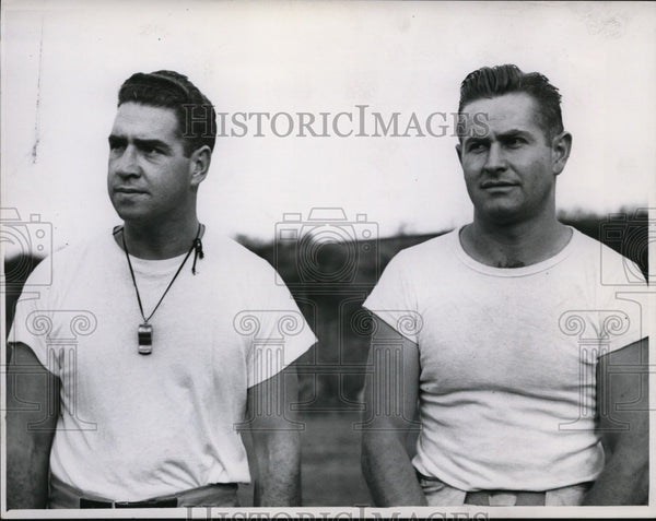 1946, Coach Ralph Patton and Assistant Harry Aitken, Shaw High ...