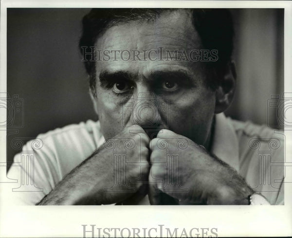 1983 Press Photo Coach Sam Rutigliano - cvb47636 - Historic Images