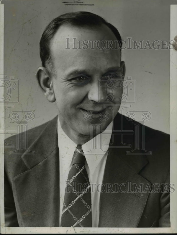 1942 Press Photo Bobby Way, Manager of the Fisher Foods Class A Team ...