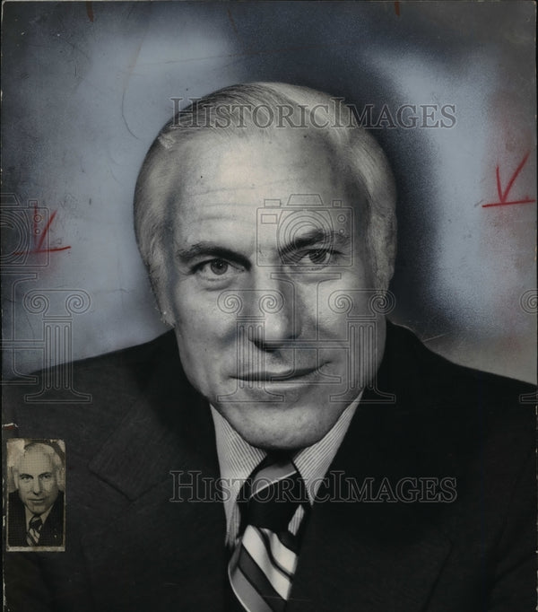 1972 Press Photo Hal Lebovitz-PD writer - cvb52847 - Historic Images