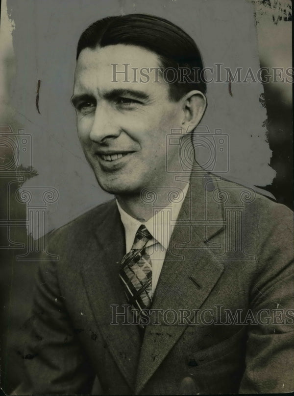 1933 Press Photo James E. Doyle, PD Employee - cvb59661 - Historic Images