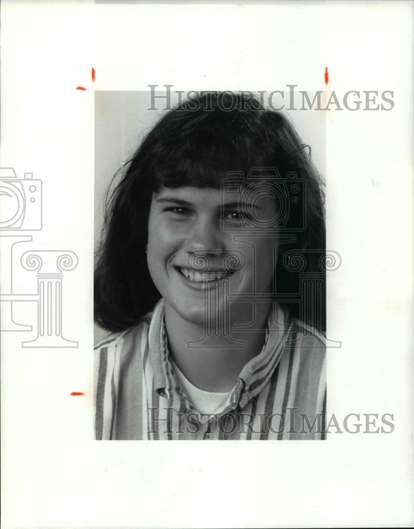 1991 Press Photo Pow Eileen Corrigan, Magnificat Hi Soccer - cvb60943 ...