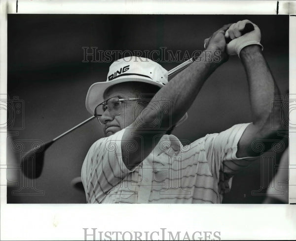 1989 Press Photo Golfer Carl Unis - cvb61968 - Historic Images
