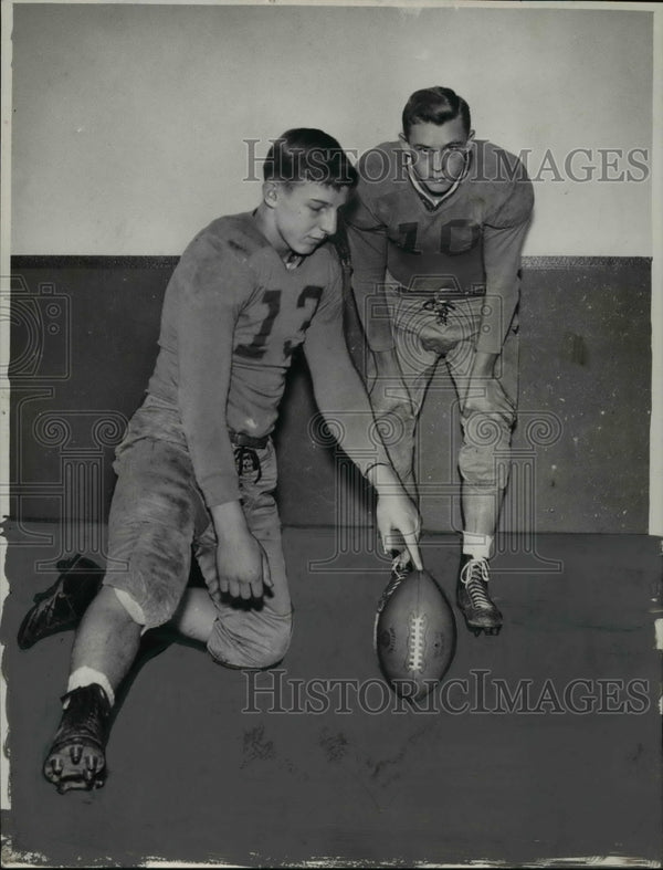 1948 Press Photo #13 Jim Gause #10 Dave Leonhard-Fairview - cvb63072 ...