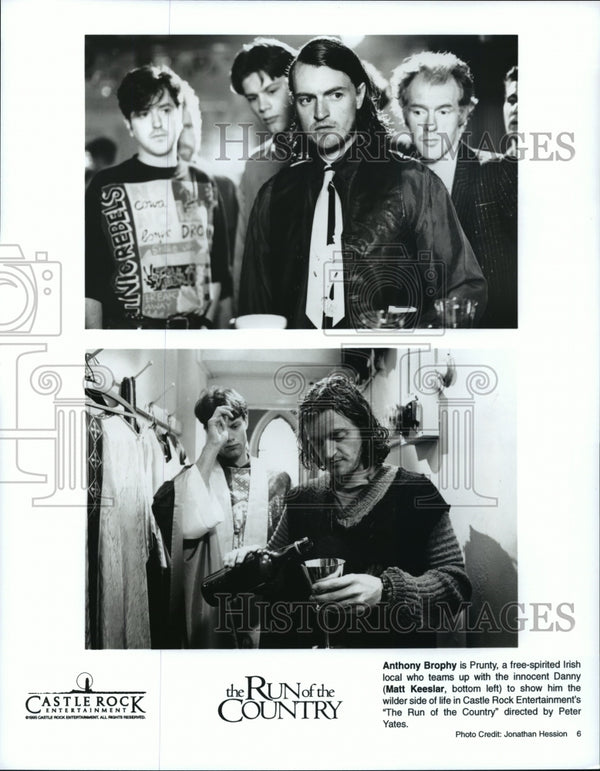 Press Photo Anthony Brophy is Prunty inn The Run of the Country ...