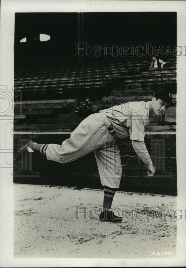 1942 Press Photo Charles Wagner, Boston Baseball Player - Historic Images