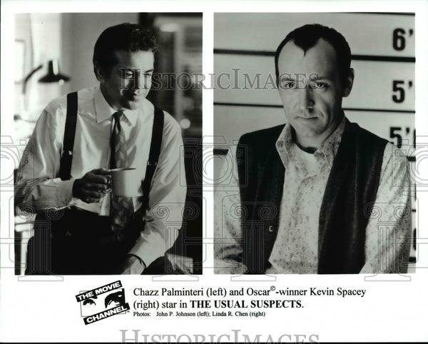 1996 Chazz Palminteri & Kevin Spacey in The Usual Suspects - Historic ...