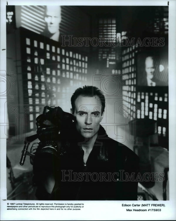 Undated Press Photo Max Headroom TV Series - cvp30304 - Historic Images