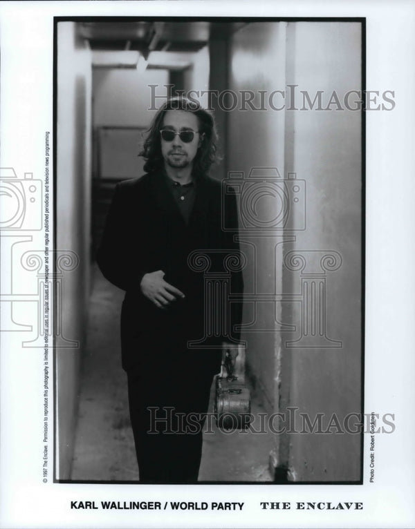 Press Photo Musician Karl WAllinger - cvp31210 - Historic Images