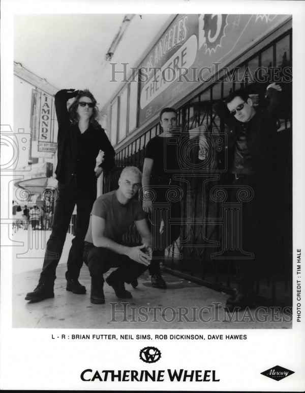 Press Photo Brian Sutter Neil Sims Rob Dickinson Dave Hawes Catherine ...