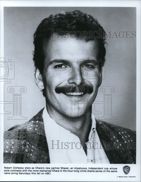 1985 Press Photo Robert Clohessy in Ohara - Historic Images