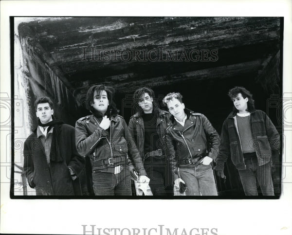 1986 Press Photo Brian Setzer Band - cvp33643 - Historic Images