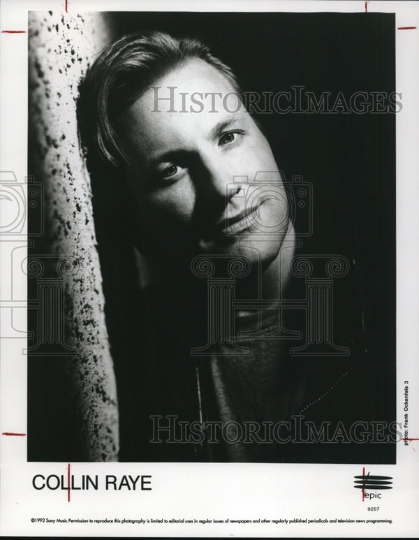 1992 Collin Raye American Country Music Singer and Guitarist - Historic ...