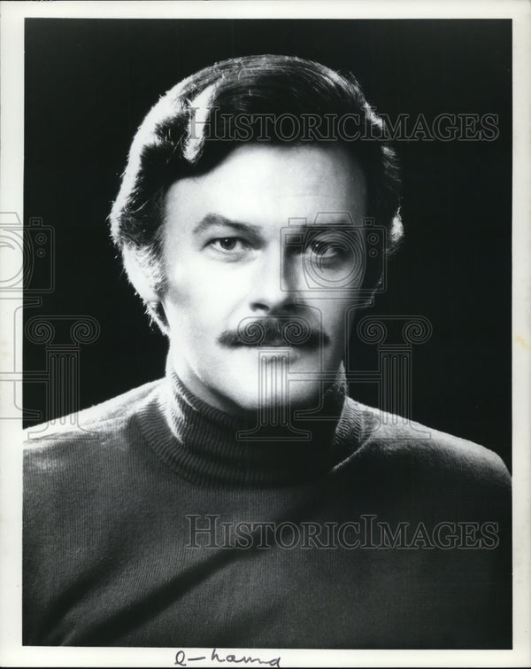 1977 Press Photo John Reardon Operatic Baritone Metropolitan Opera Sin ...