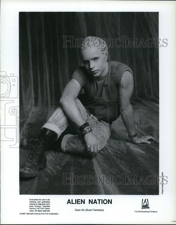 1989 Press Photo Sean Six in Alien Nation - Historic Images