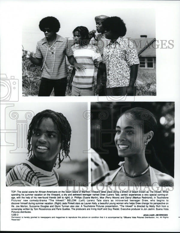 Press Photo Perry Moore and Duane Martin in The Ink Well - cvp58347 ...