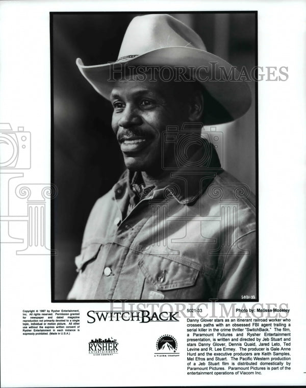 1997 Press Photo Movie Switchback Jared Leto Danny Glover - cvp62217 ...