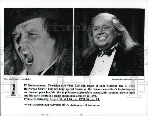 1996, The Life & Death of Sam Kinison: The E! True Hollywood Story ...
