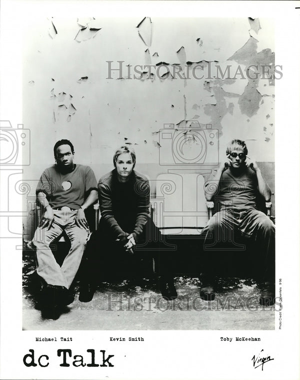 1997 Michael Tait Kevin Smith and Toby McKeehan of DC Talk - Historic ...