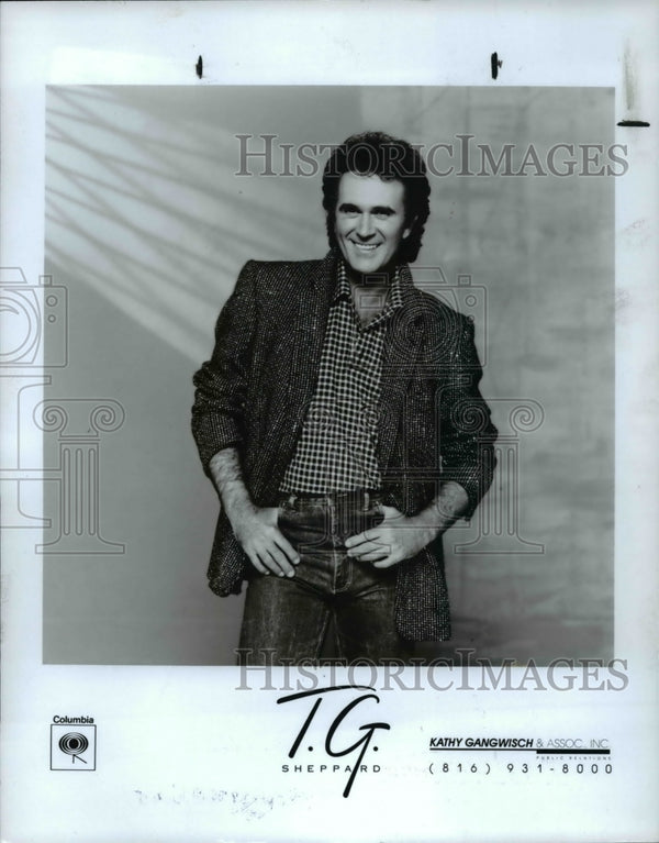 1985 Press Photo T G Sheppard - cvp75290 - Historic Images