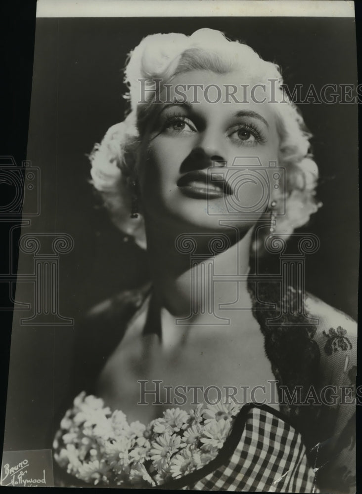 1957 Press Photo June Anthony - Historic Images