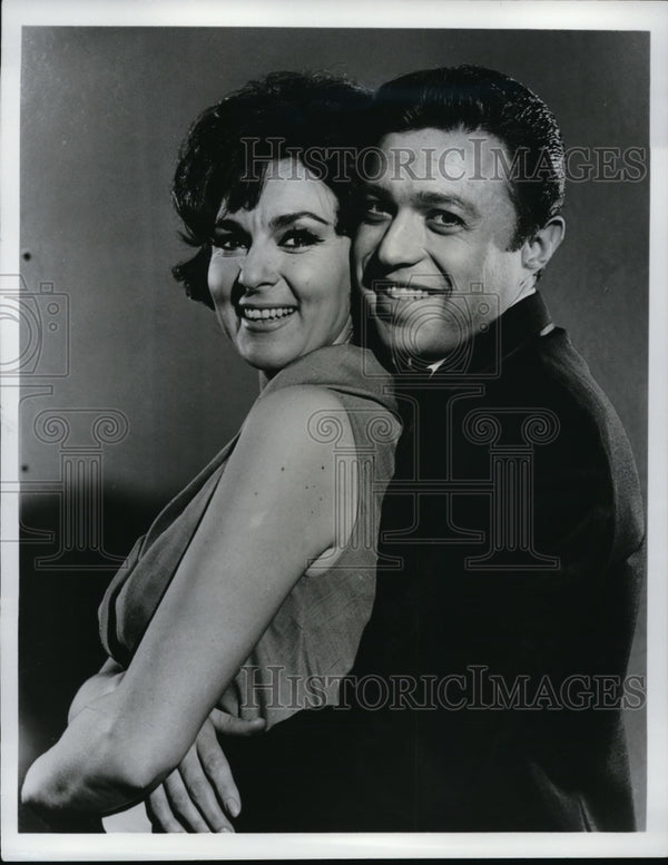 1965 Press Photo Bernice Massi and Steve Lawrence in What Makes Sammy ...