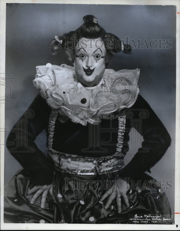 1978 Press Photo Cornell MacNeil in Pagliacci - Historic Images