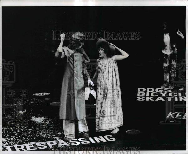 1971 Press Photo Danny Kantner and Ferne Bork in Hair. - cvp82838 ...