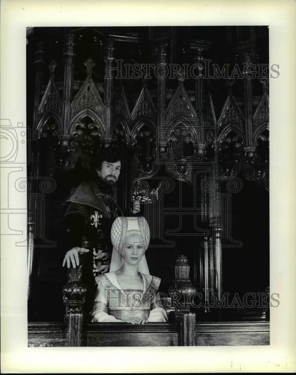 1983, David Purdham and Madylon Branstetter in Henry V. - cvp83311 ...
