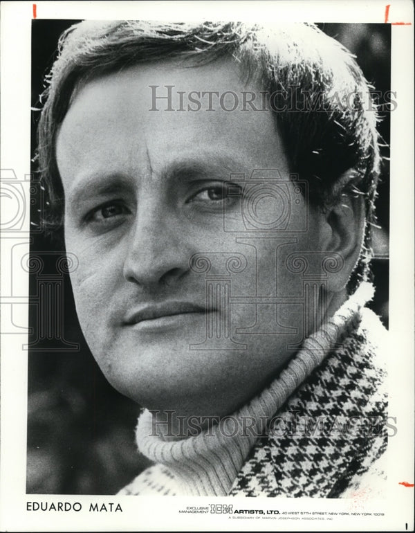 1978 Press Photo Eduardo Mata - cvp84317 - Historic Images