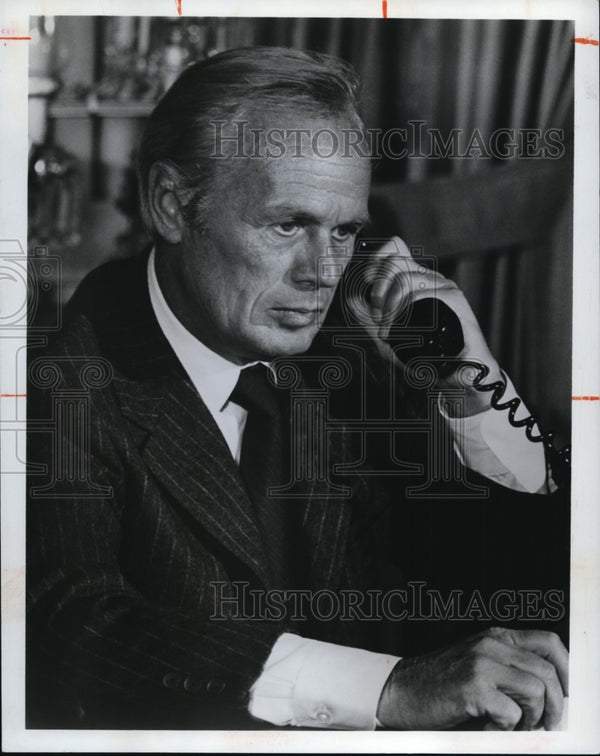 1971 Press Photo American film,stage and television actor Richard Widm ...