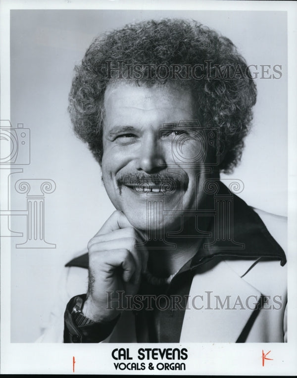 1981 Press Photo Cal Stevens-vocals and organ - cvp86406 - Historic Images