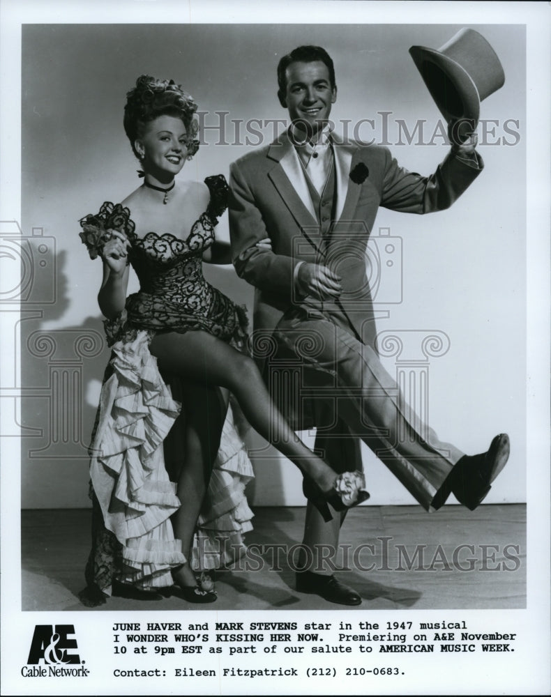 1989, June Haver and Mark Stevens- I Wonder Who's Kissing Her Now ...