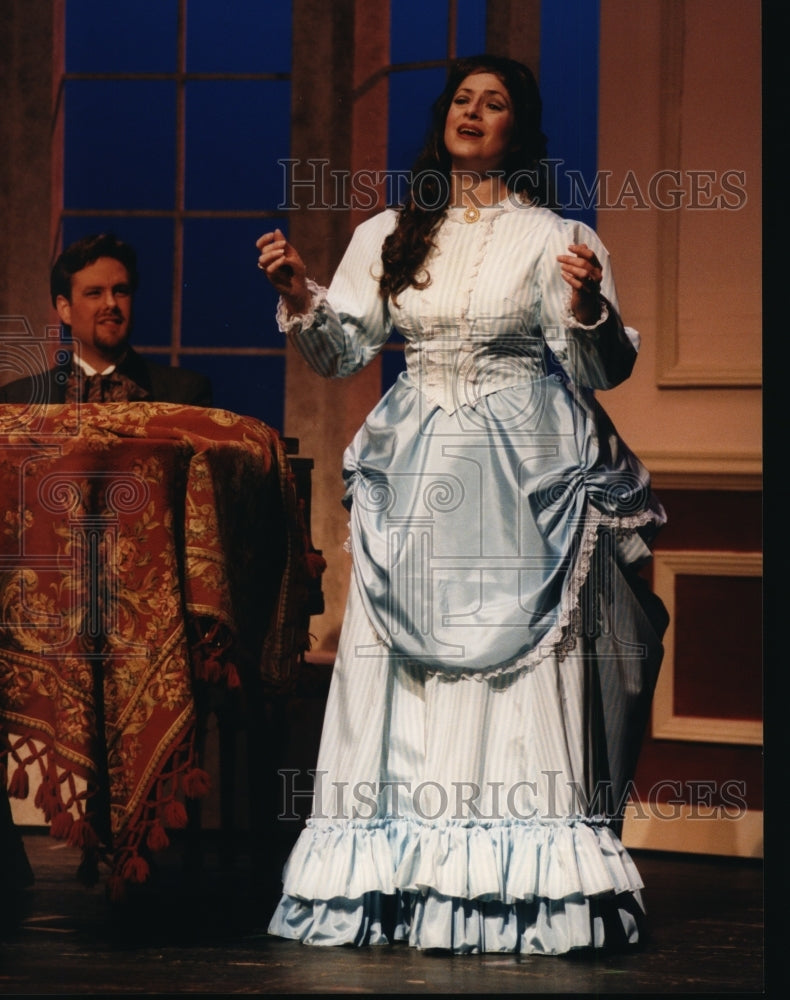 1998, Daniel Neer and Julie Wright in Bitter Sweet. - cvp91945 ...