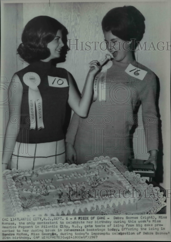 1967 Debra Barnes Miss America Contestant celebrate her birthday ...
