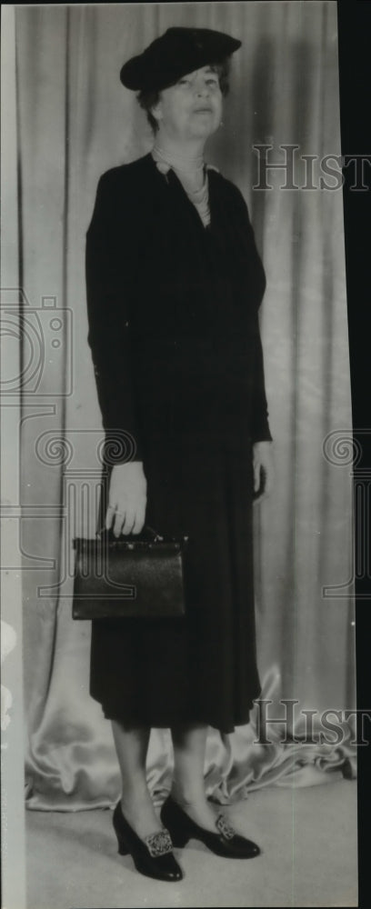 1938 Press Photo Well Dressed Mrs Franklin D Roosevelt - cvw26926 ...