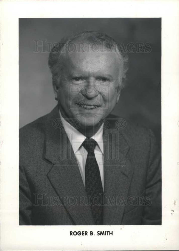 1988 Press Photo Roger Smith, GM Chairman - Historic Images