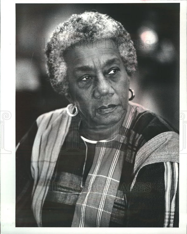 1981 Press Photo Vinnette Carroll American playwright - Historic Images