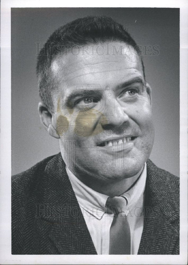 1968 Press Photo Bob Talbert journalist - Historic Images