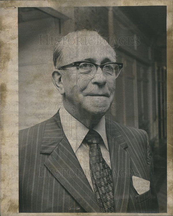 1971 Press Photo Mr. benner - Historic Images