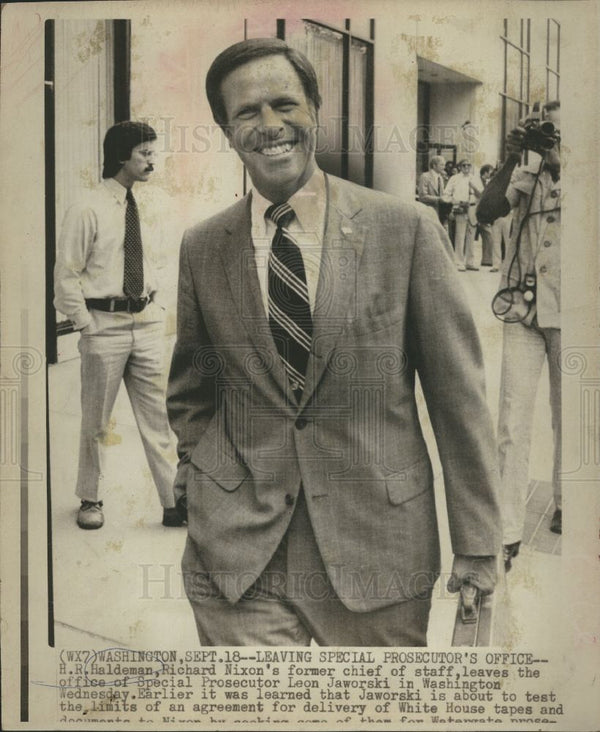 1974 Press Photo haldeman - Historic Images