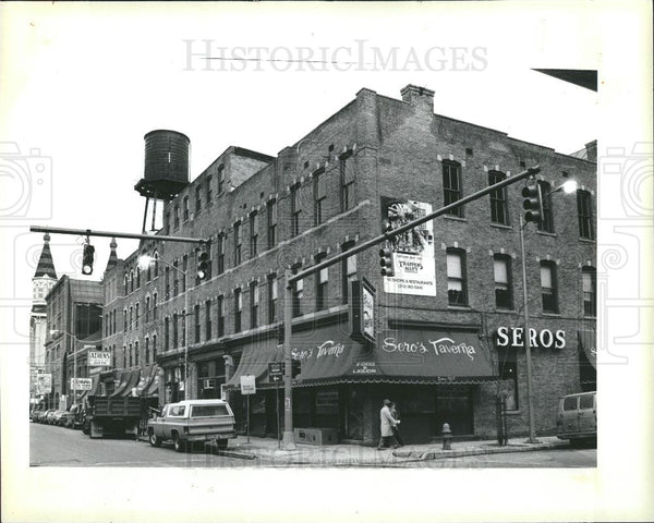 1985 Press Photo Trappers Alley development - Historic Images