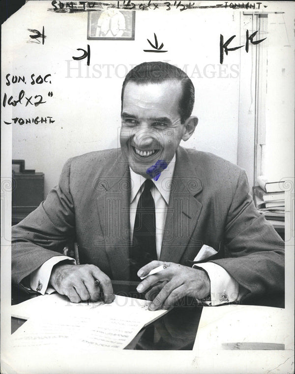 1954 Edward R. Murrow journalist McCarthy - Historic Images