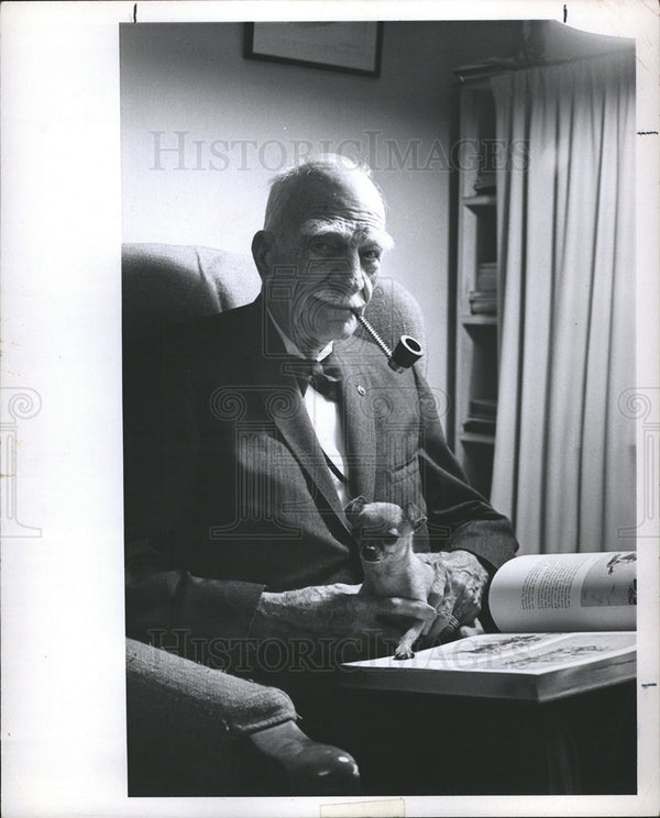 1973 Charles Stewart Mott Mayor Flint - Historic Images